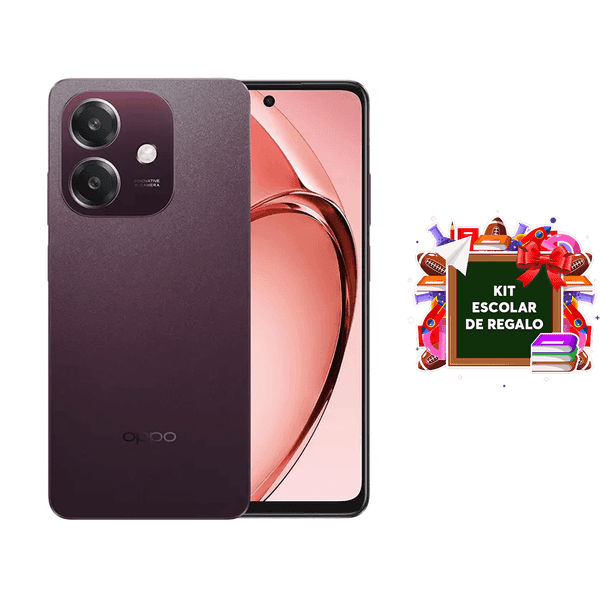Central Shop: Celular Oppo a40 4gb/256gb cafe + kit escolar de regalo